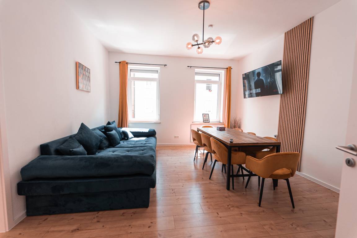 90 M² Ferienwohnung ∙ 3 Schlafzimmer ∙ 8 Gäste - Ulm