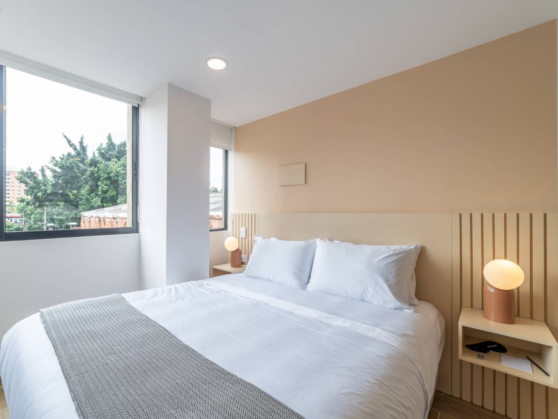 24 M² Apartamento ∙ 1 Habitación ∙ 2 Huéspedes - Medellín, Colombia