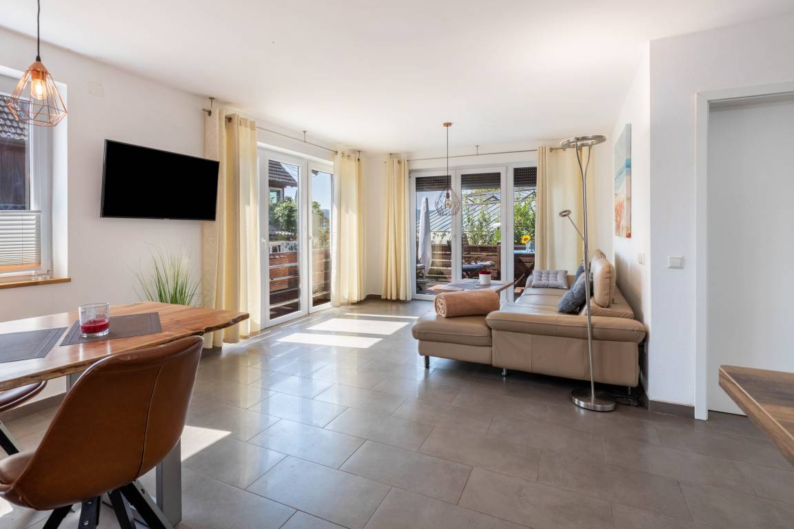 50 M² Ferienwohnung ∙ 1 Schlafzimmer ∙ 2 Gäste - Öhningen