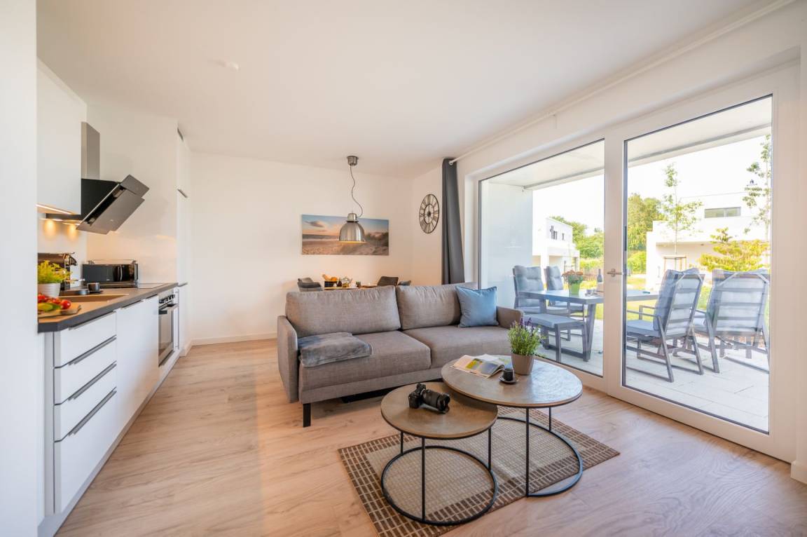 58 M² Ferienwohnung ∙ 1 Schlafzimmer ∙ 2 Gäste - Lohme