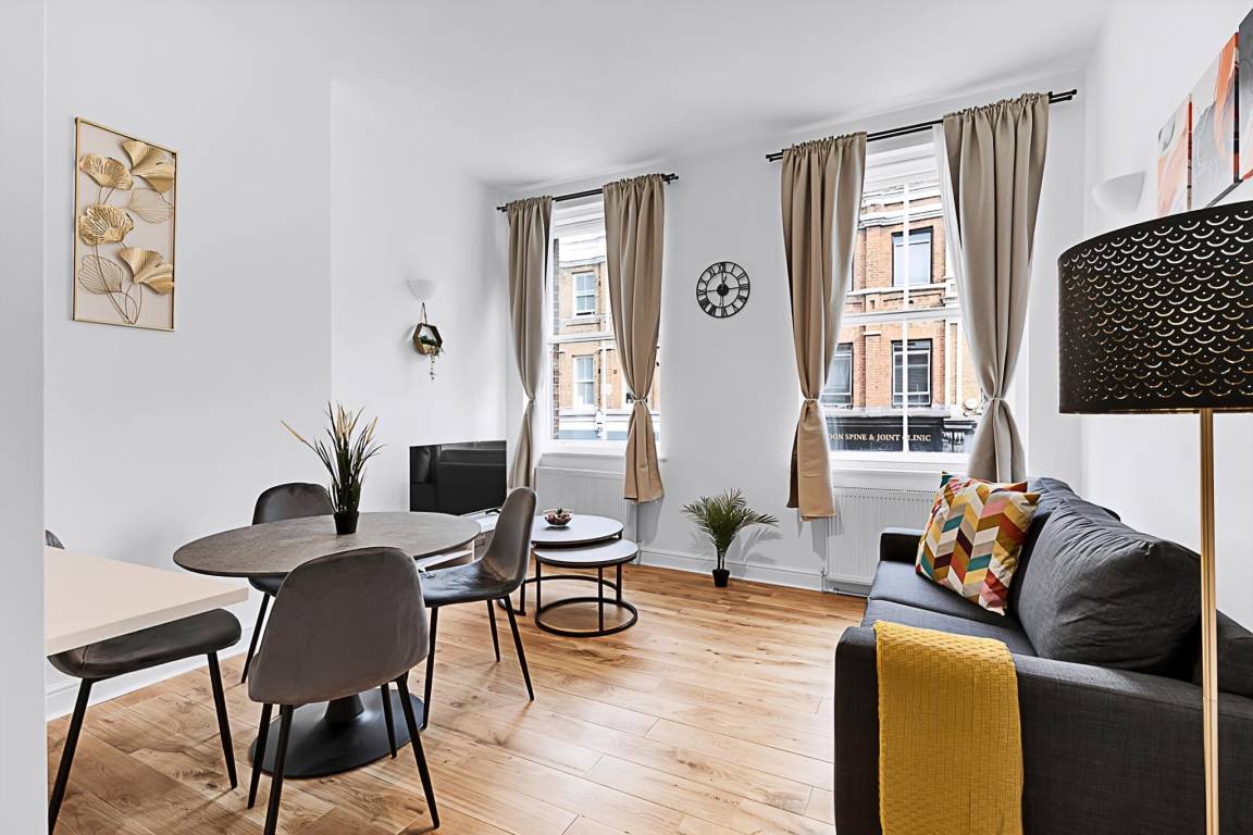 Ferienwohnung ∙ 1 Schlafzimmer ∙ 4 Gäste - London