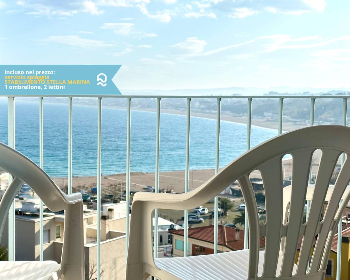 75 M² Appartement ∙ 1 Slaapkamer ∙ 4 Gasten - Numana