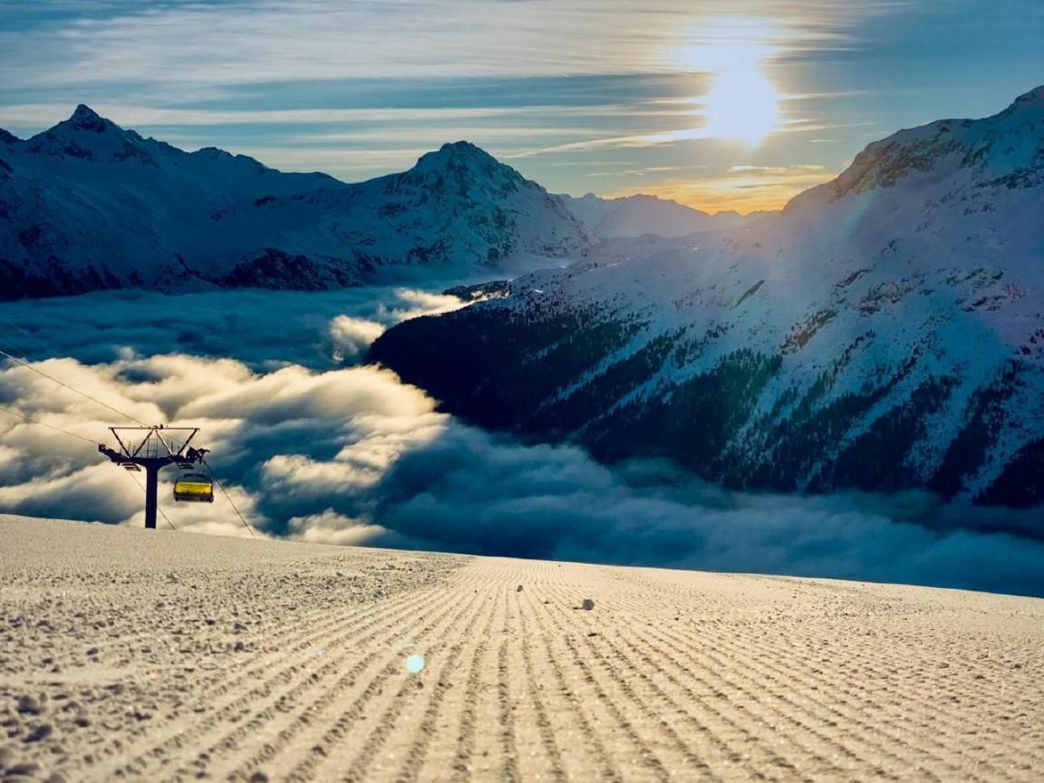 130 M² Apartment ∙ 3 Bedrooms ∙ 6 Guests - Sils im Engadin/Segl