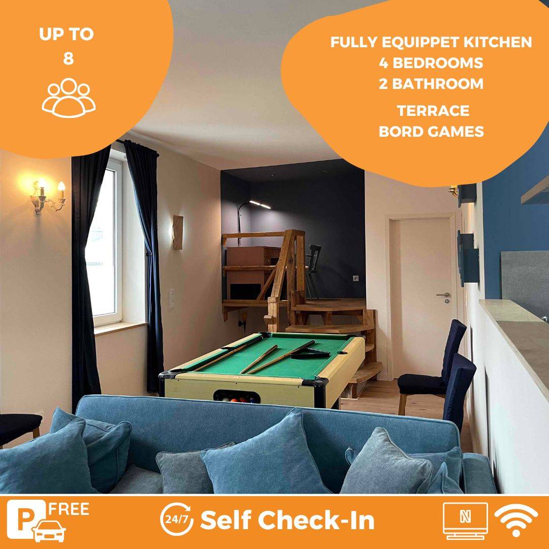 Appartement ∙ 4 Chambres ∙ 8 Personnes - Bielefeld