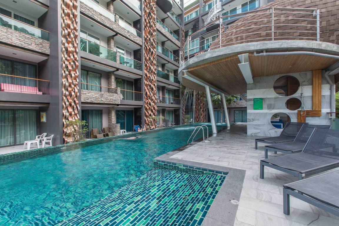39 M² Ferienwohnung ∙ 1 Schlafzimmer ∙ 2 Gäste - Patong