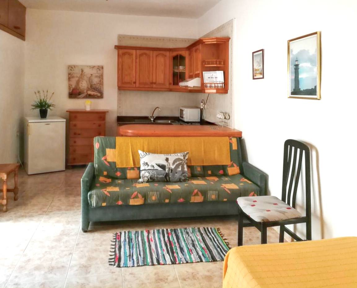 25 M² Studio Flat ∙ 1 Bedroom ∙ 1 Guest - El Hierro