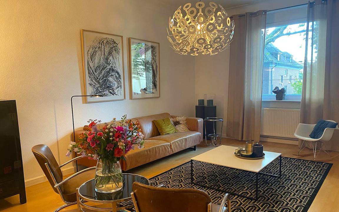106 M² Ferienwohnung ∙ 1 Schlafzimmer ∙ 2 Gäste - Mannheim