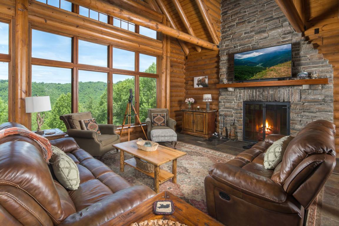 414 M² Cabin ∙ 4 Bedrooms ∙ 10 Guests - North Carolina