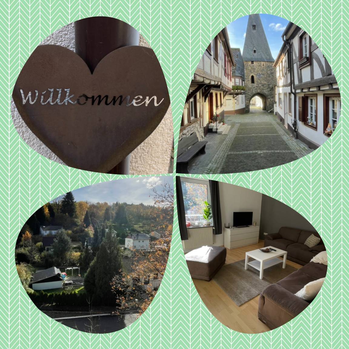 Ferienwohnung ∙ 2 Schlafzimmer ∙ 4 Gäste - Idar-Oberstein