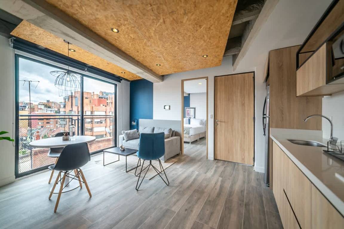 Apartamento ∙ 1 Quarto ∙ 2 Hóspedes - Bogotá