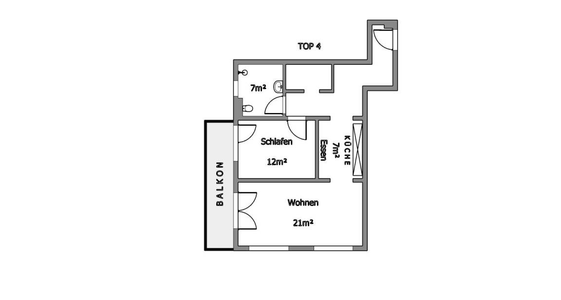 61 M² Hotel ∙ 1 Bedroom ∙ 2 Guests - Fieberbrunn