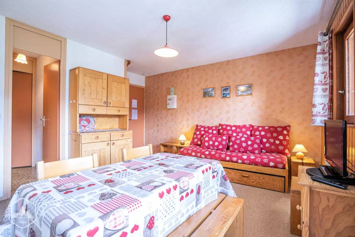 26 M² Apartament Typu Studio ∙ 1 Sypialnia ∙ 4 Gości - Aussois