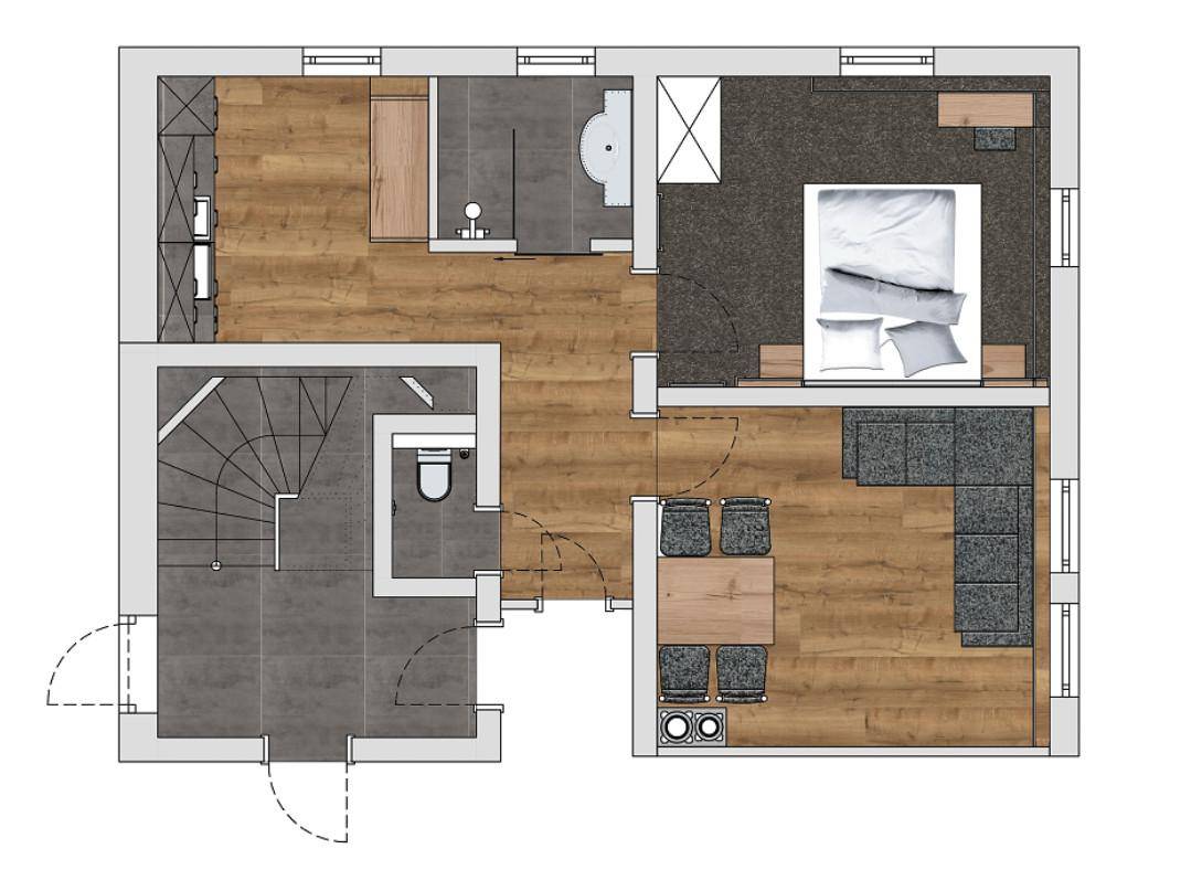 50 M² Apartment ∙ 2 Bedrooms ∙ 2 Guests - St Anton am Arlberg