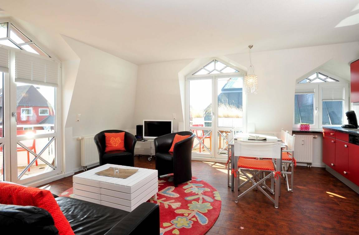 60 M² Ferienwohnung ∙ 2 Schlafzimmer ∙ 5 Gäste - Sylt