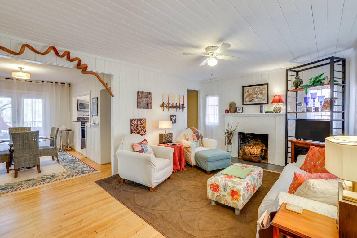 100 M² Cottage ∙ 3 Bedrooms ∙ 6 Guests - Tryon, NC