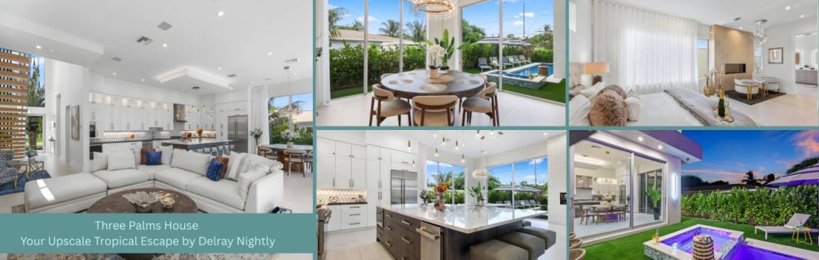 325 M² House ∙ 4 Bedrooms ∙ 8 Guests - Boca Raton, FL