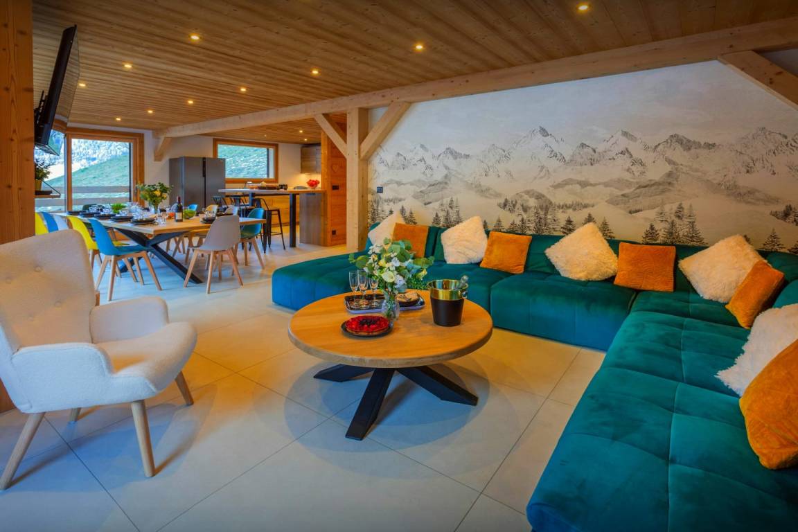 223 M² Chalet ∙ 5 Chambres ∙ 12 Personnes - Lac des Confins