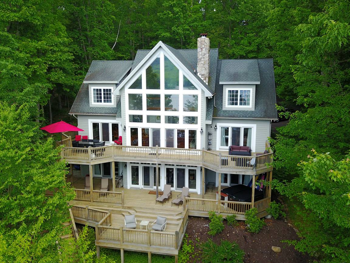 372 M² Dom ∙ 7 Sypialni ∙ 18 Gości - Park stanowy Deep Creek Lake