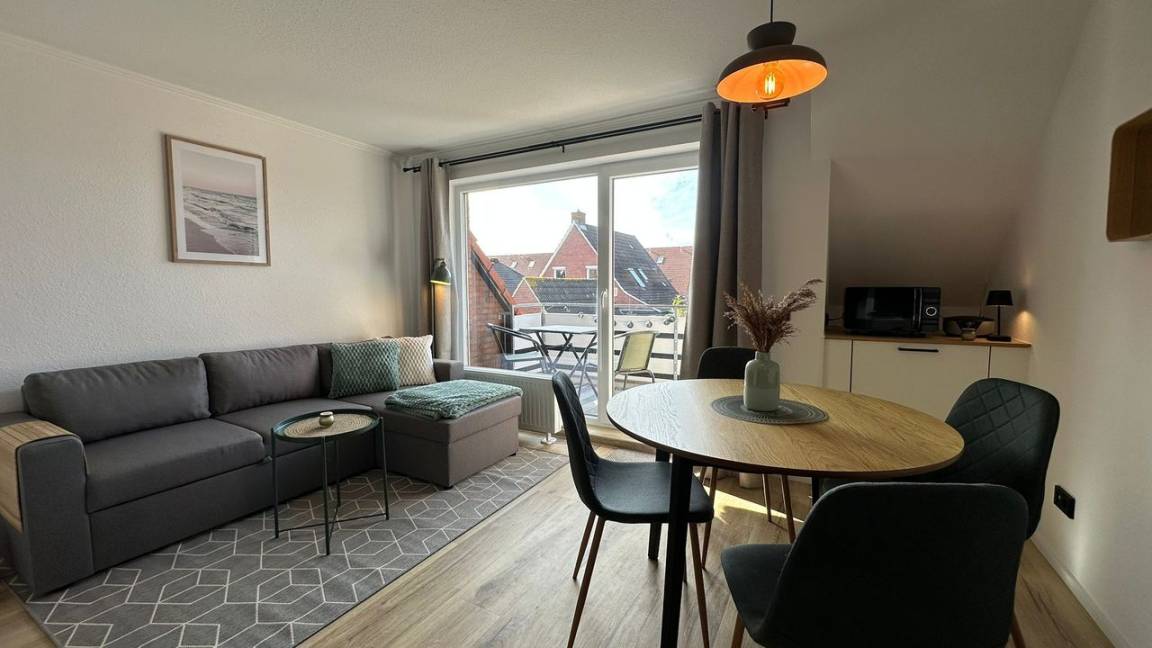 65 M² Ferienwohnung ∙ 1 Schlafzimmer ∙ 2 Gäste - Juist