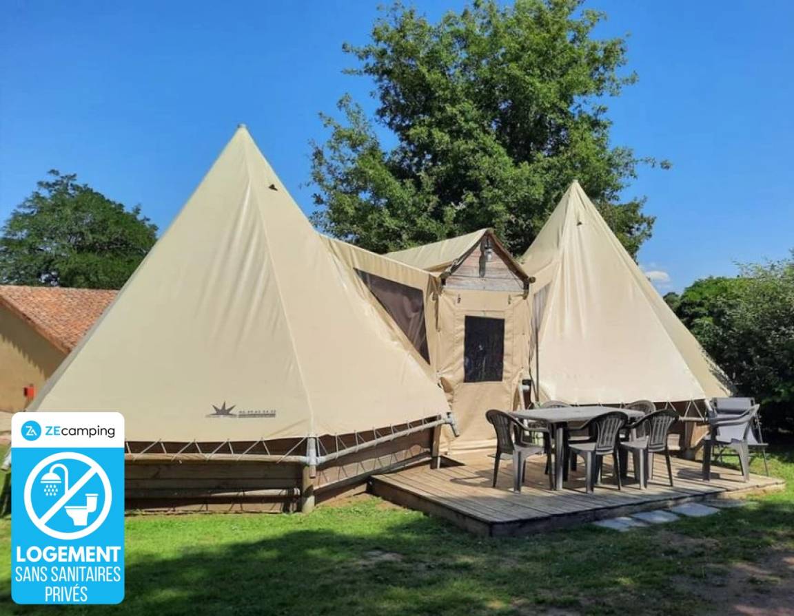 33 M² Zelt ∙ 3 Schlafzimmer ∙ 6 Gäste - Deux-Sèvres