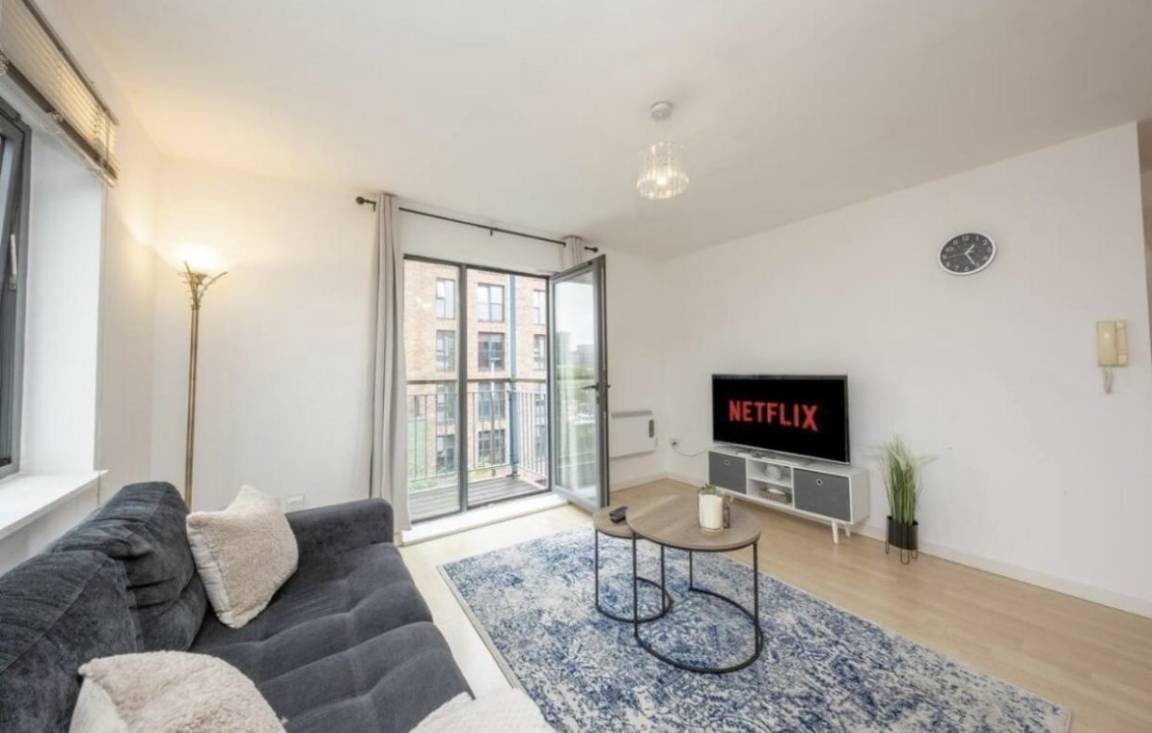 65 M² Apartamento ∙ 1 Habitación ∙ 4 Huéspedes - Mánchester