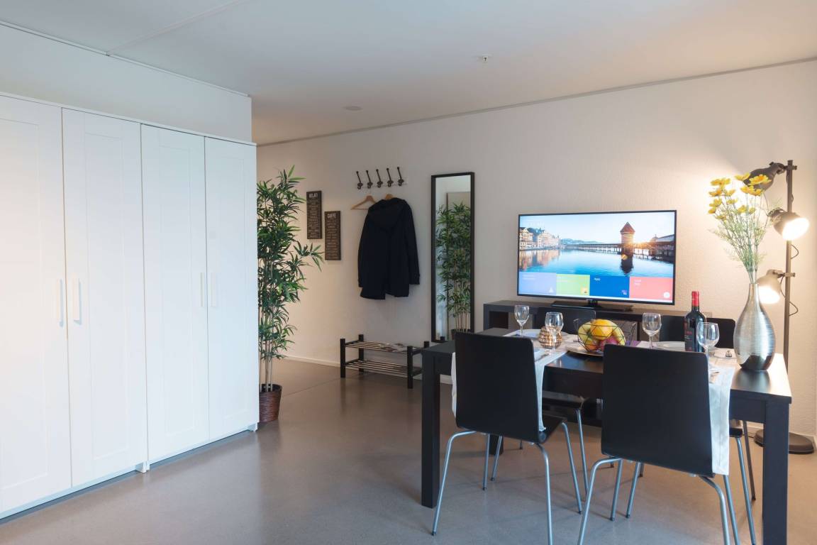 43 M² Ferienwohnung ∙ 1 Schlafzimmer ∙ 5 Gäste - Luzern