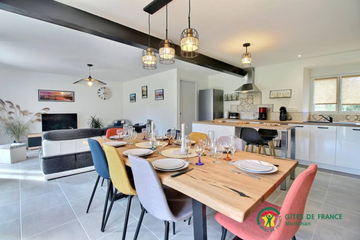126 M² Gîte ∙ 4 Chambres ∙ 8 Personnes - Morbihan