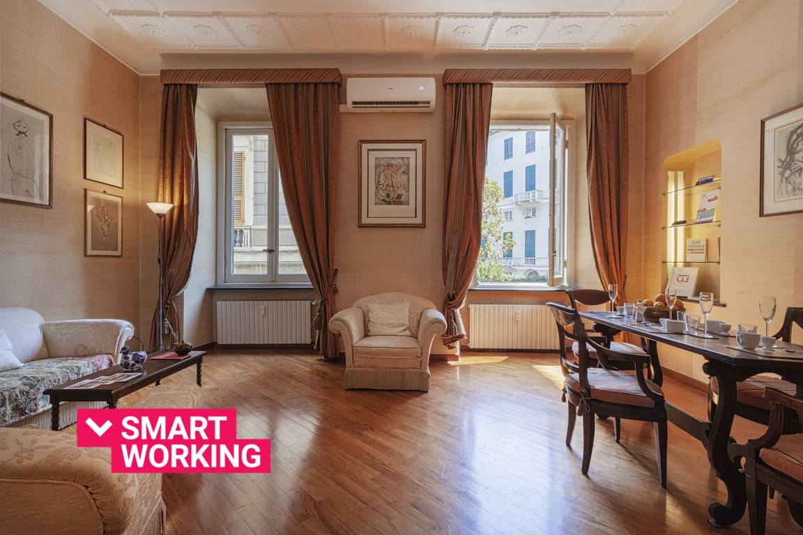 170 M² Apartamento ∙ 2 Habitaciones ∙ 3 Huéspedes - Génova