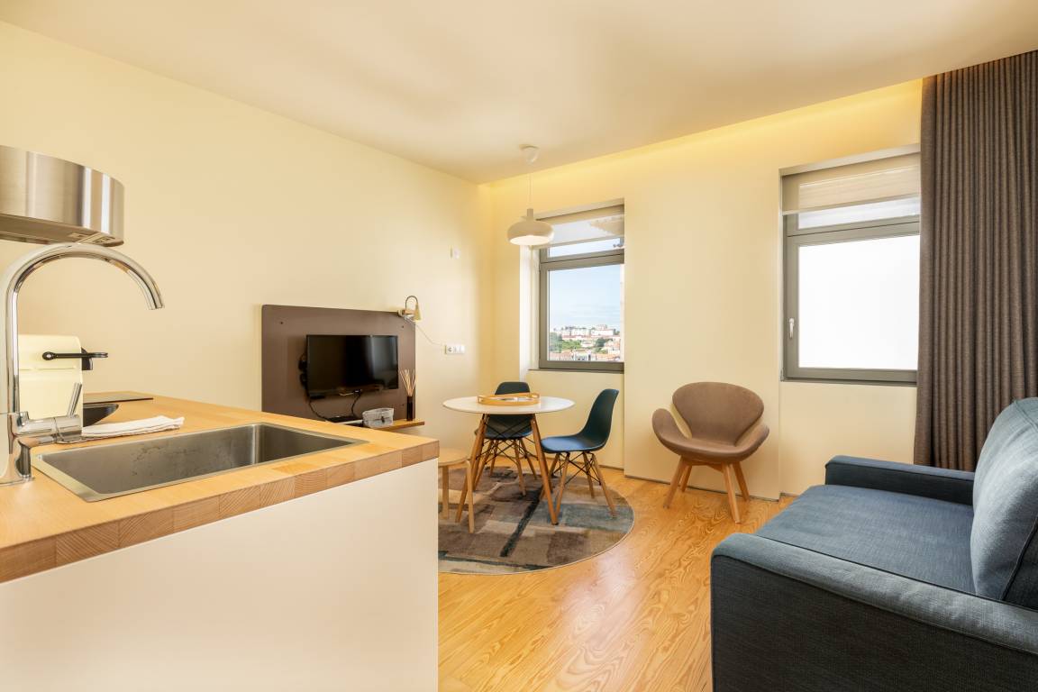 40 M² Apartamento ∙ 1 Quarto ∙ 3 Hóspedes - Rio Tinto