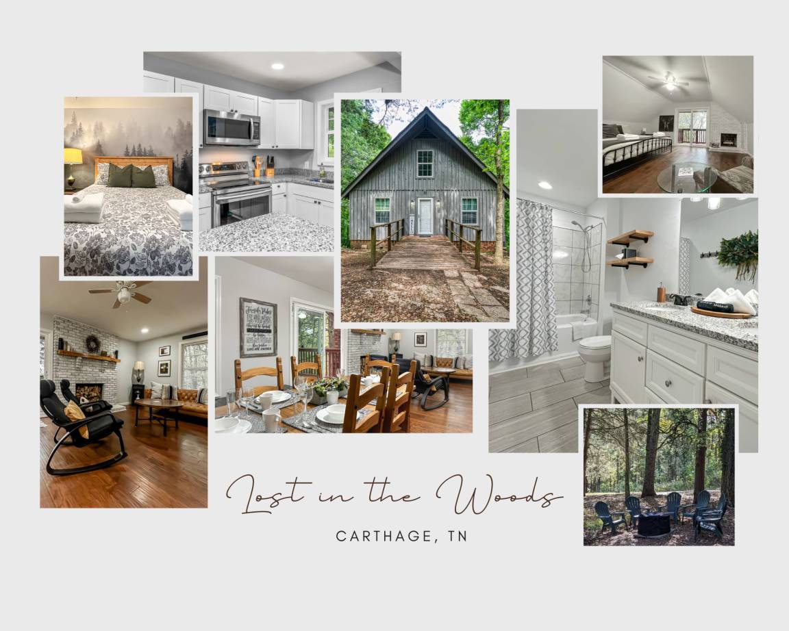 172 M² Cabin ∙ 3 Bedrooms ∙ 7 Guests - Old Hickory Lake, TN