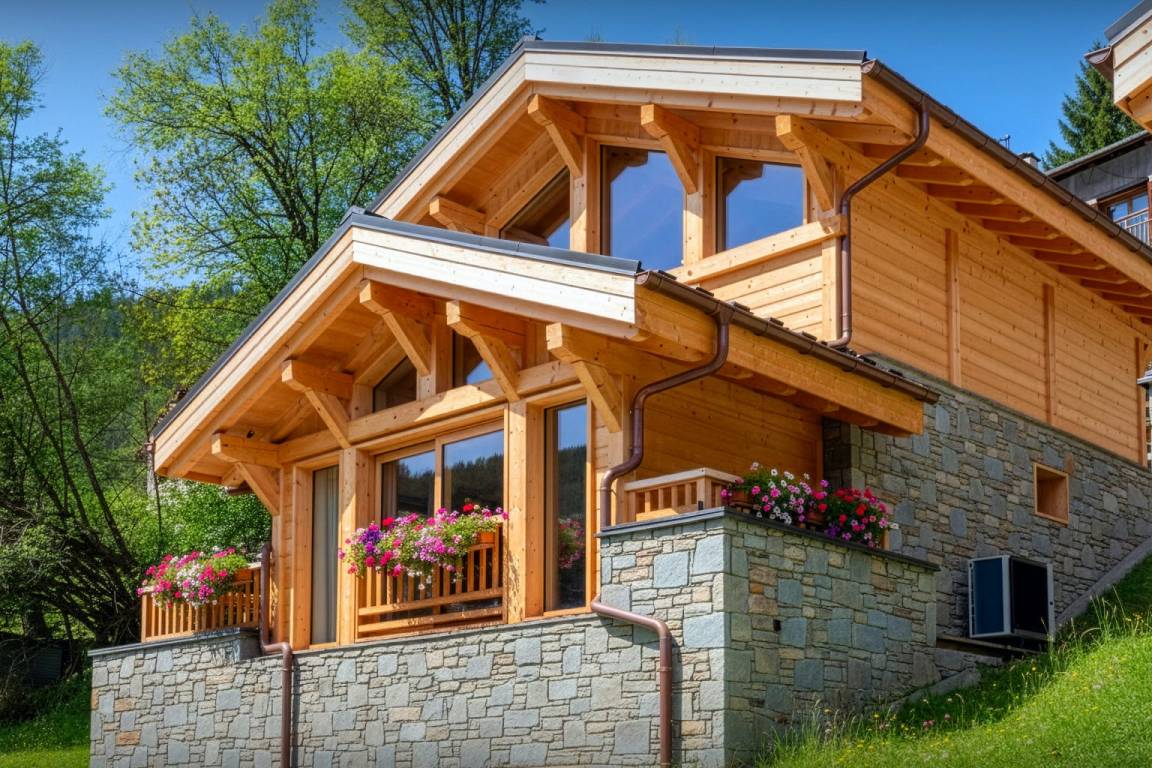 160 M² Chalet ∙ 4 Bedrooms ∙ 8 Guests - Valloire