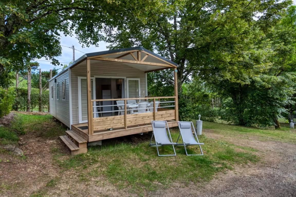 24 M² Mobilheim ∙ 2 Schlafzimmer ∙ 4 Gäste - Souillac