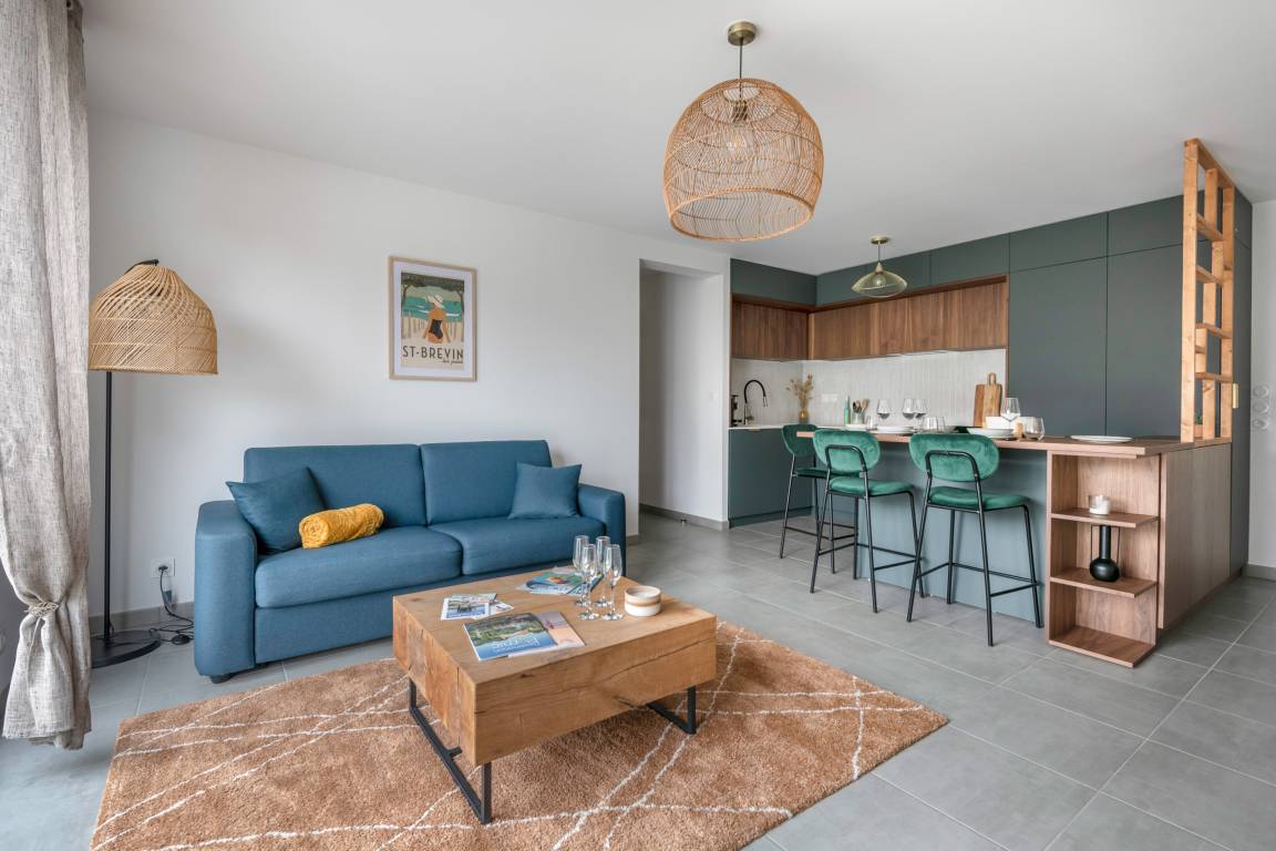 47 M² Appartement ∙ 1 Chambre ∙ 4 Personnes - Saint-Nazaire