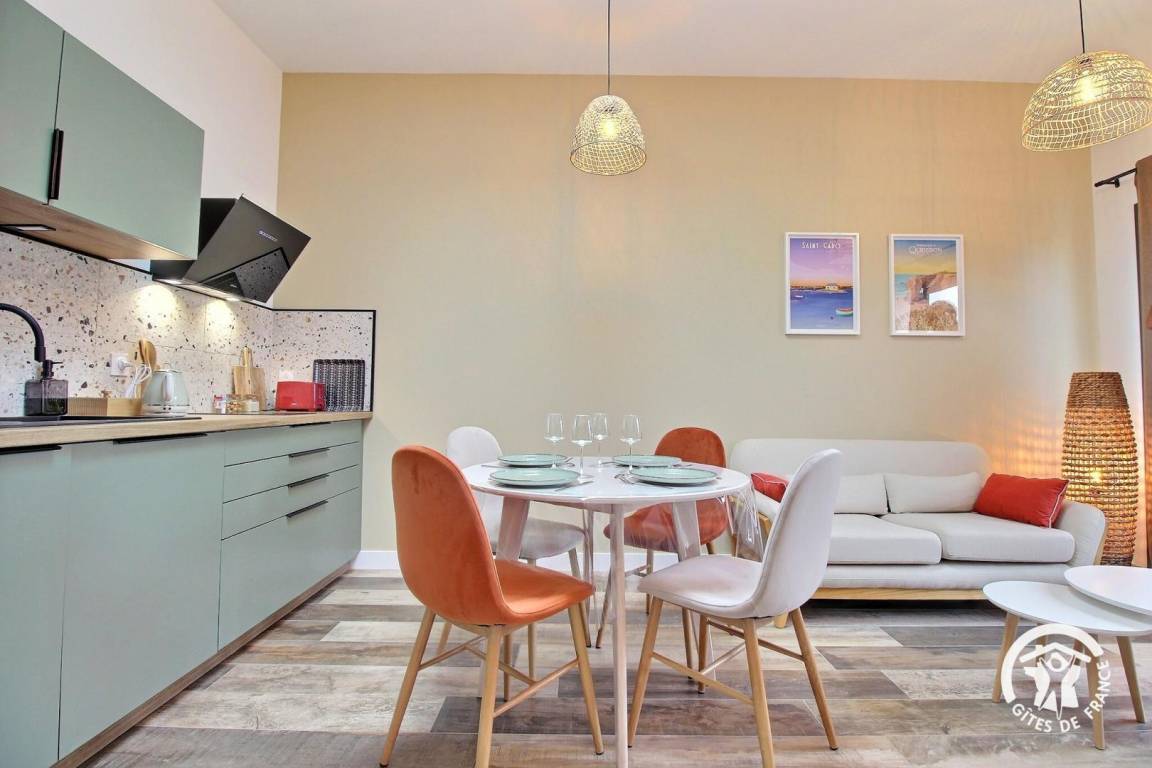 30 M² Gîte ∙ 1 Chambre ∙ 2 Personnes - Erdeven