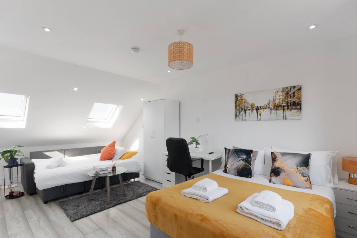 55 M² Apartamento ∙ 1 Habitación ∙ 4 Huéspedes - Watford