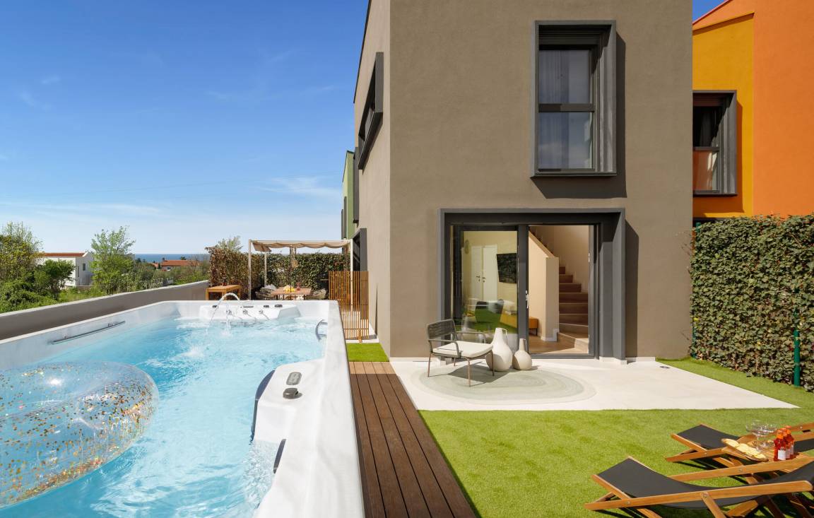 80 M² Ferienhaus ∙ 2 Schlafzimmer ∙ 4 Gäste - Novigrad