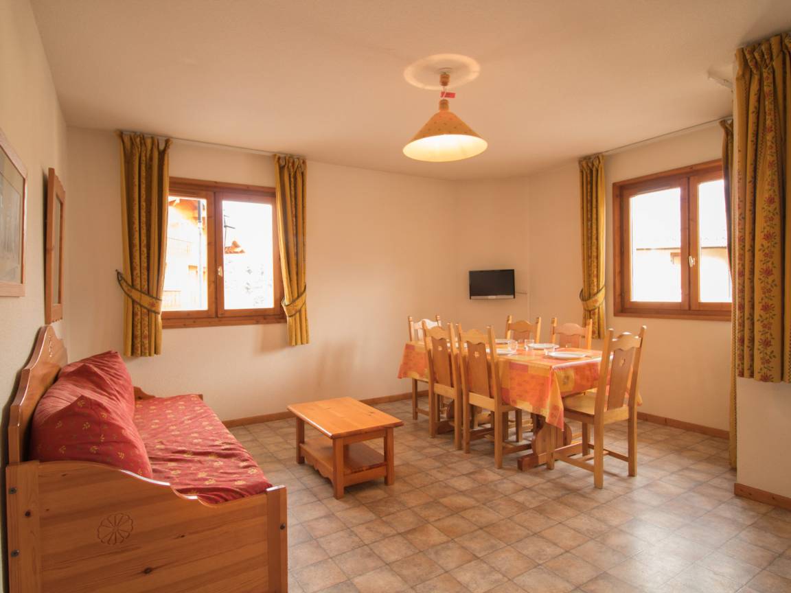 38 M² Appartement ∙ 2 Chambres ∙ 6 Personnes - Aussois