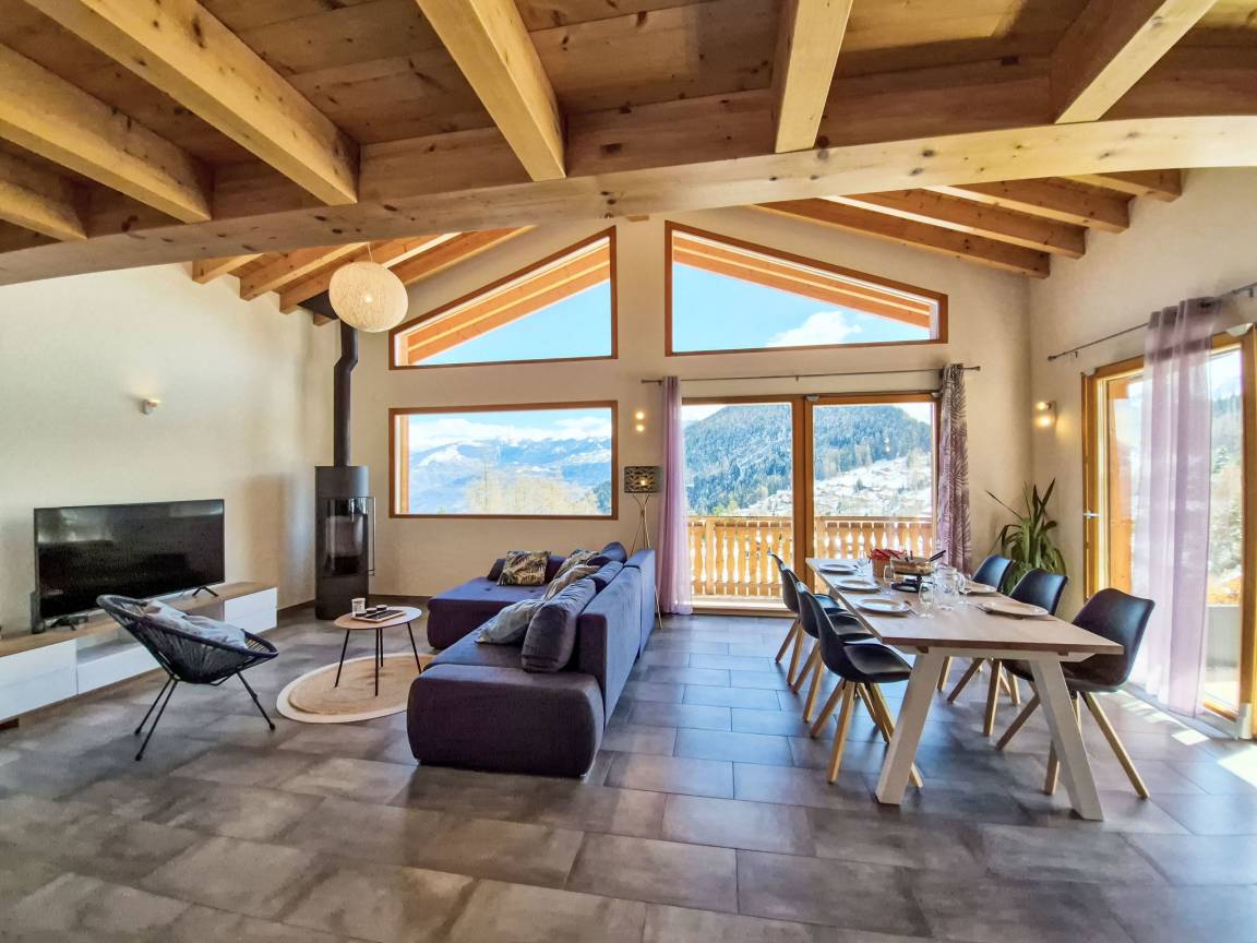 120 M² Maison De Vacances ∙ 3 Chambres ∙ 6 Personnes - Martigny