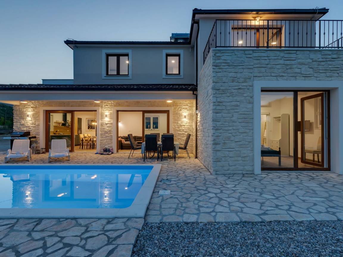 140 M² Ferienhaus ∙ 3 Schlafzimmer ∙ 6 Gäste - Brela