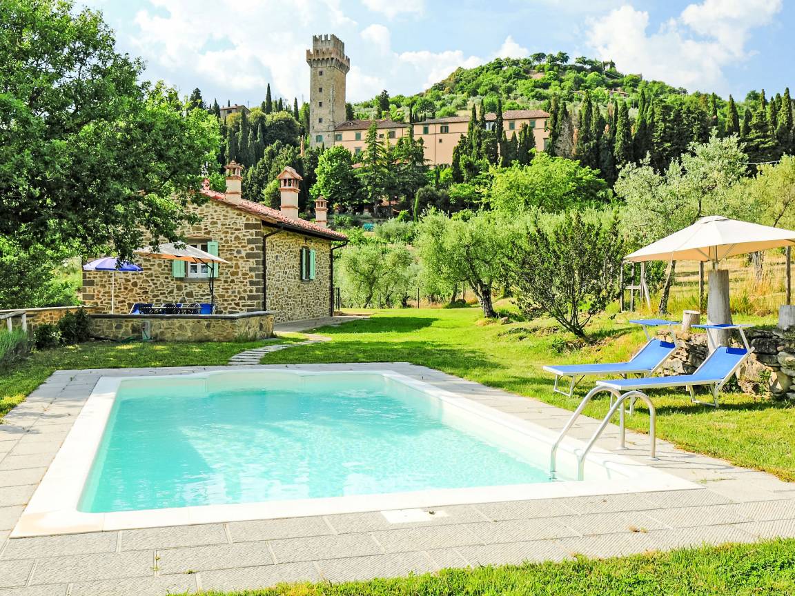 110 M² Ferienhaus ∙ 3 Schlafzimmer ∙ 6 Gäste - Cortona