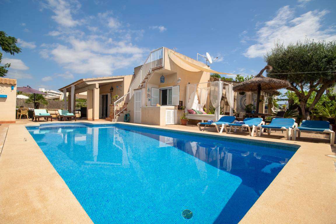 125 M² Villa ∙ 3 Schlafzimmer ∙ 5 Gäste - Can Picafort