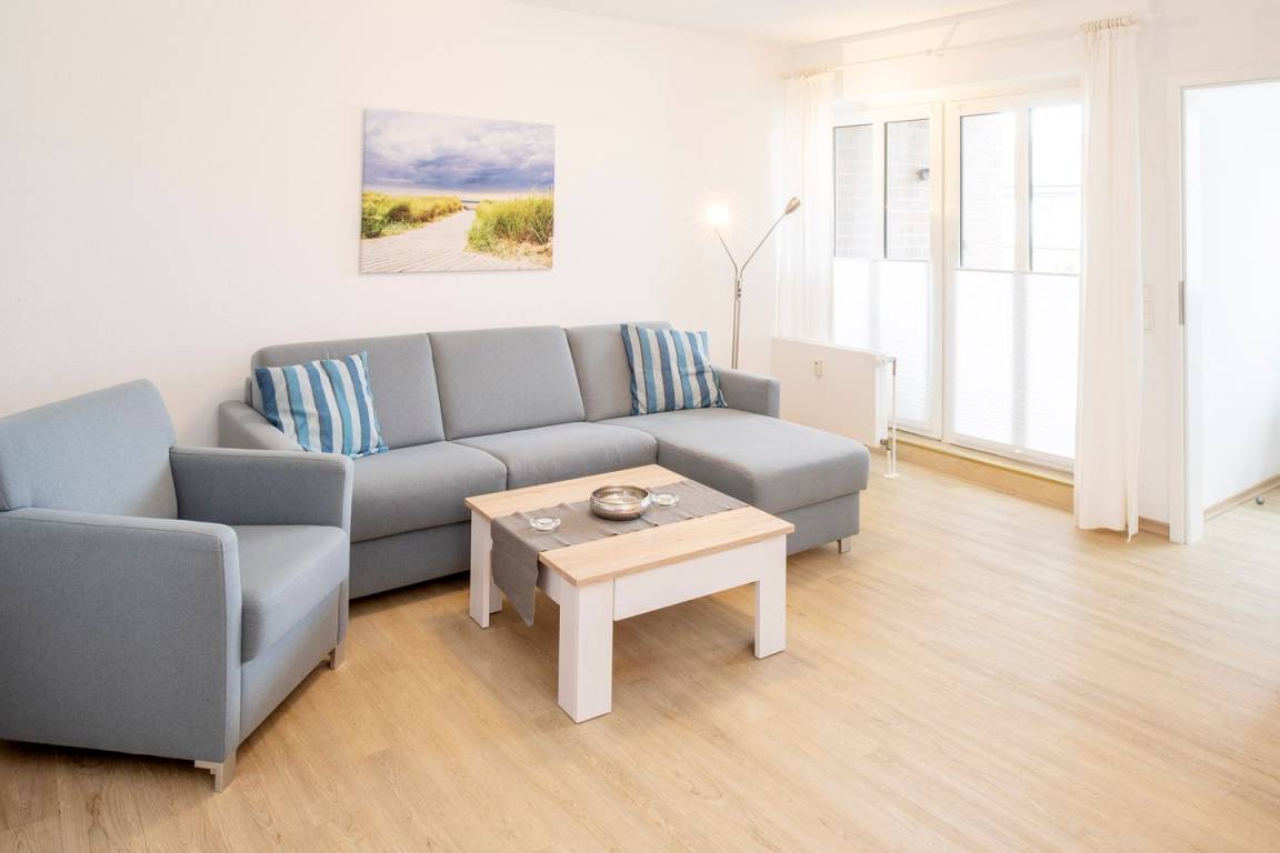 45 M² Ferienwohnung ∙ 1 Schlafzimmer ∙ 3 Gäste - Langeoog