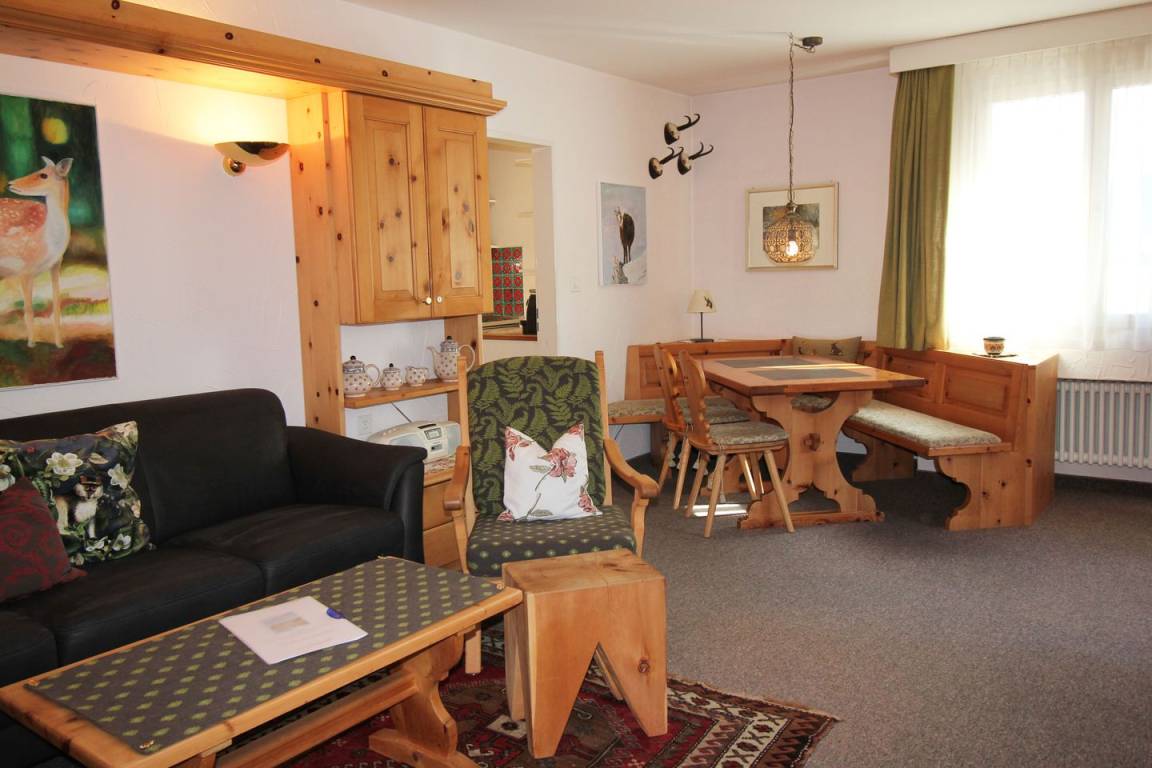 53 M² Huoneisto ∙ 1 Makuuhuone ∙ 4 Vierasta - Silvaplana