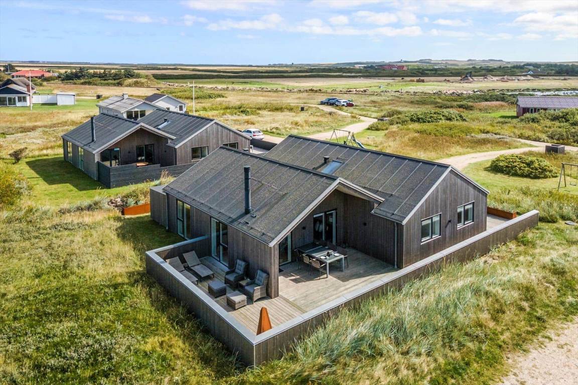 130 M² Ferienhaus ∙ 4 Schlafzimmer ∙ 8 Gäste - Lemvig