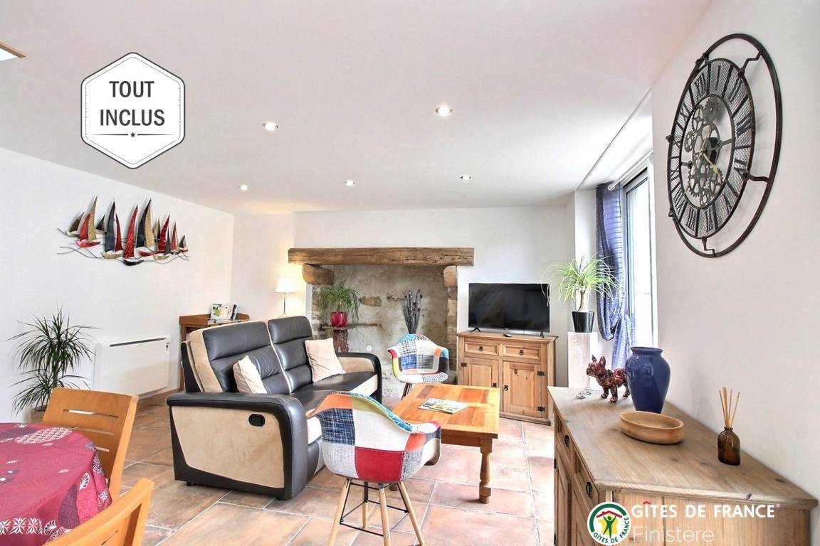 65 M² Gîte ∙ 2 Chambres ∙ 4 Personnes - Plozévet