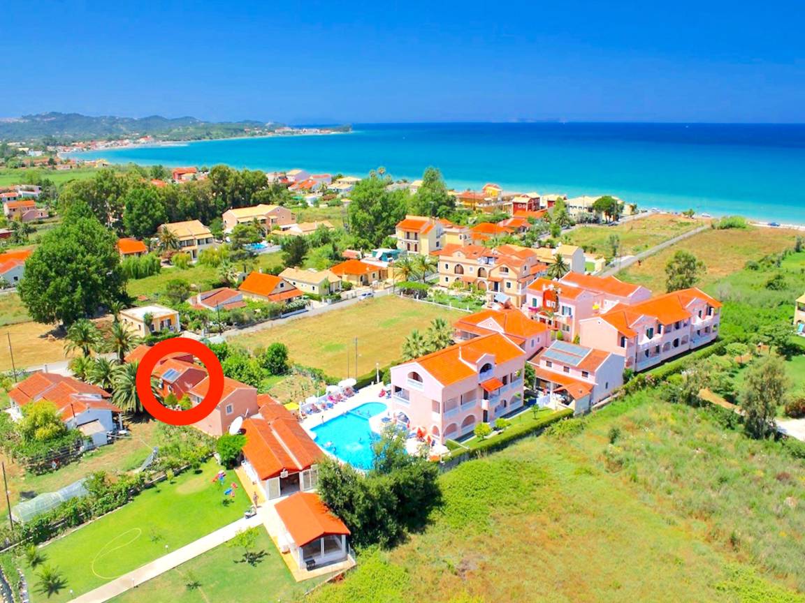 55 M² Ferienwohnung ∙ 2 Schlafzimmer ∙ 4 Gäste - Kassiopi