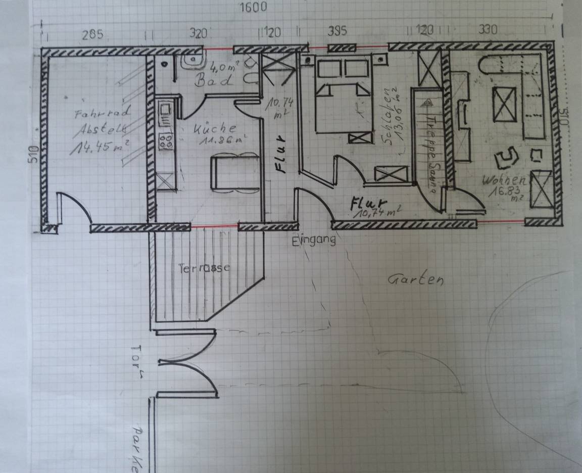 60 M² Apartament ∙ 1 Sypialnia ∙ 4 Gości - Haltern am See