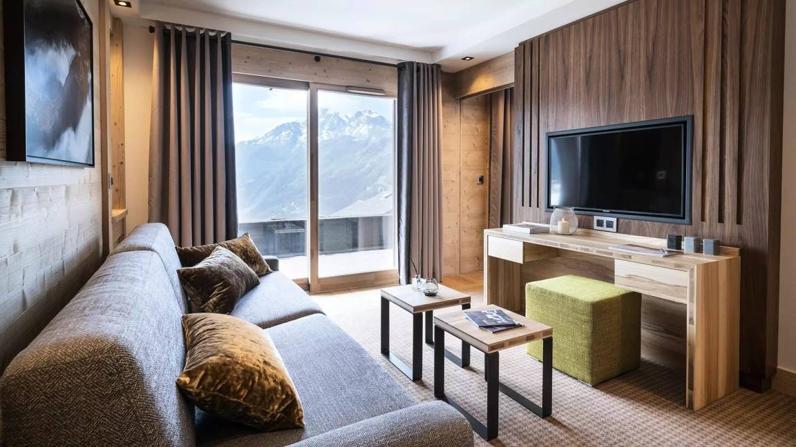 40 M² Hôtel ∙ 1 Chambre ∙ 4 Personnes - La Rosière