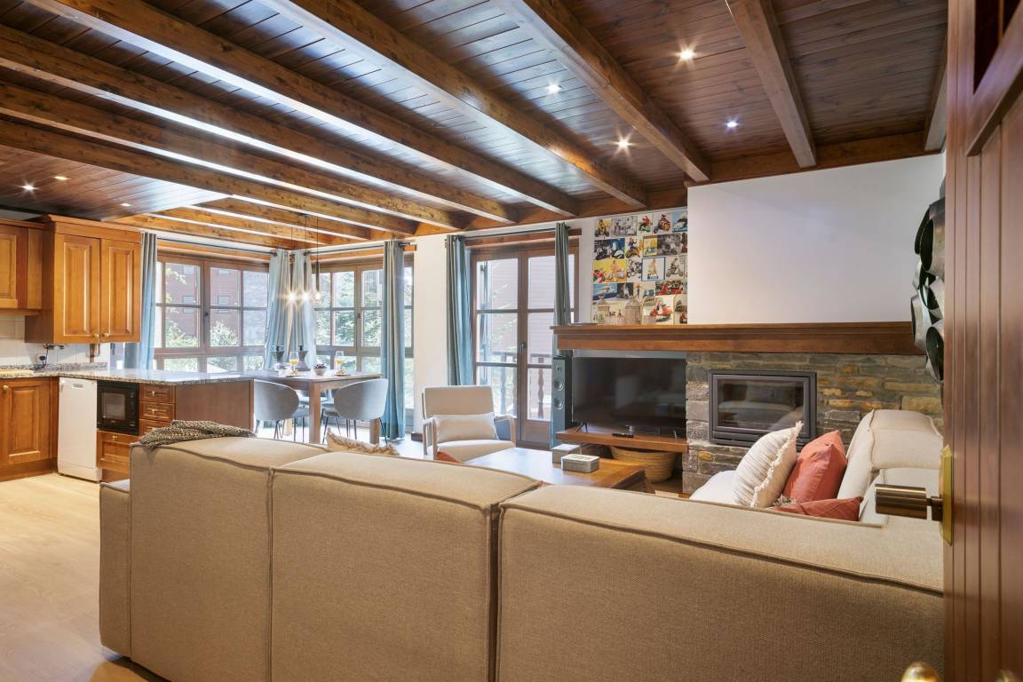 88 M² Apartamento ∙ 3 Quartos ∙ 8 Hóspedes - Baqueira