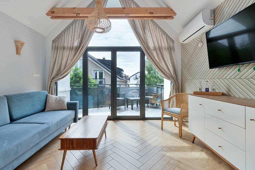 40 M² Apartament ∙ 1 Sypialnia ∙ 4 Gości - Łeba